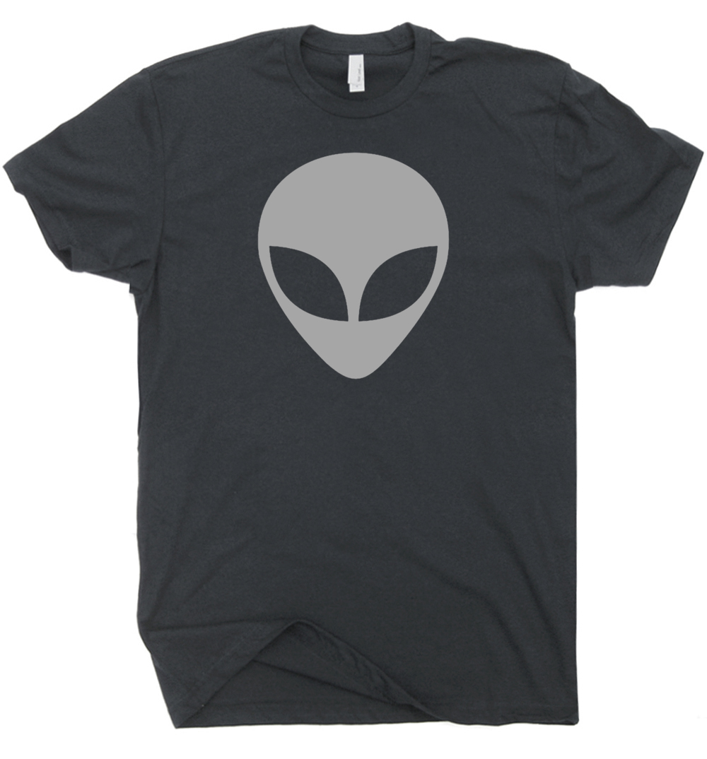 Alien Head T Shirt | Alien T shirt | Ufo T Shirts For Men Women Kids ...