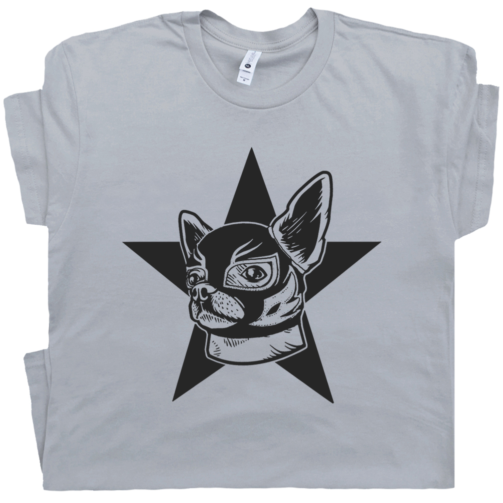 Chihuahua Lucha Dog Shirt | Lucha Libre T Shirt | Lucha Mask Tee