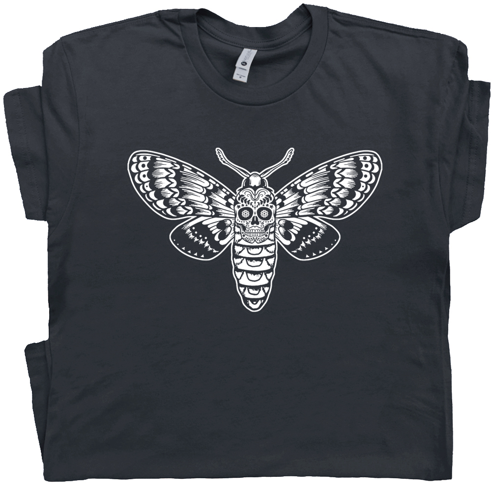 Death Head Moth T Shirt | Cool Insect Graphic Shirt | Silence of the Lambs