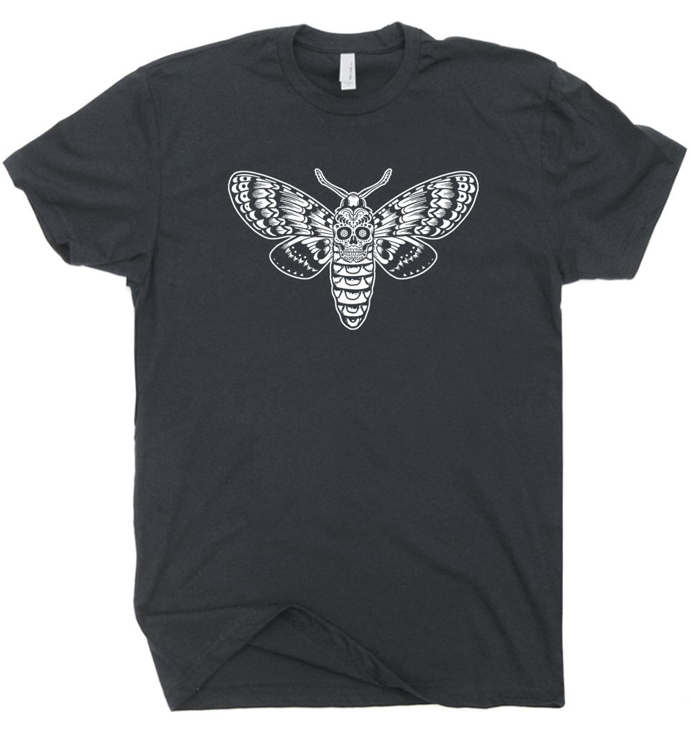 Death Head Moth T Shirt | Cool Insect Graphic Shirt | Silence of the Lambs