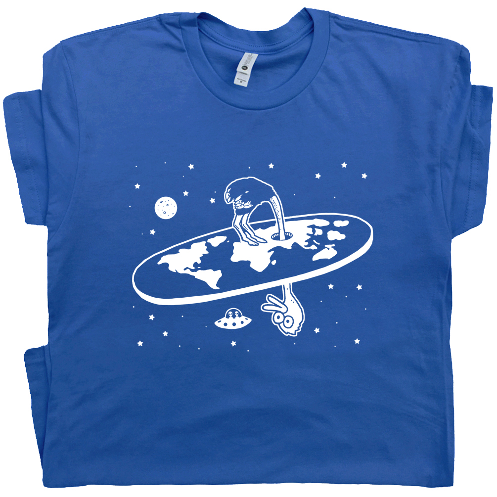 Flat Earth Shirt Weird T Shirts Funny Shirts For Men Women