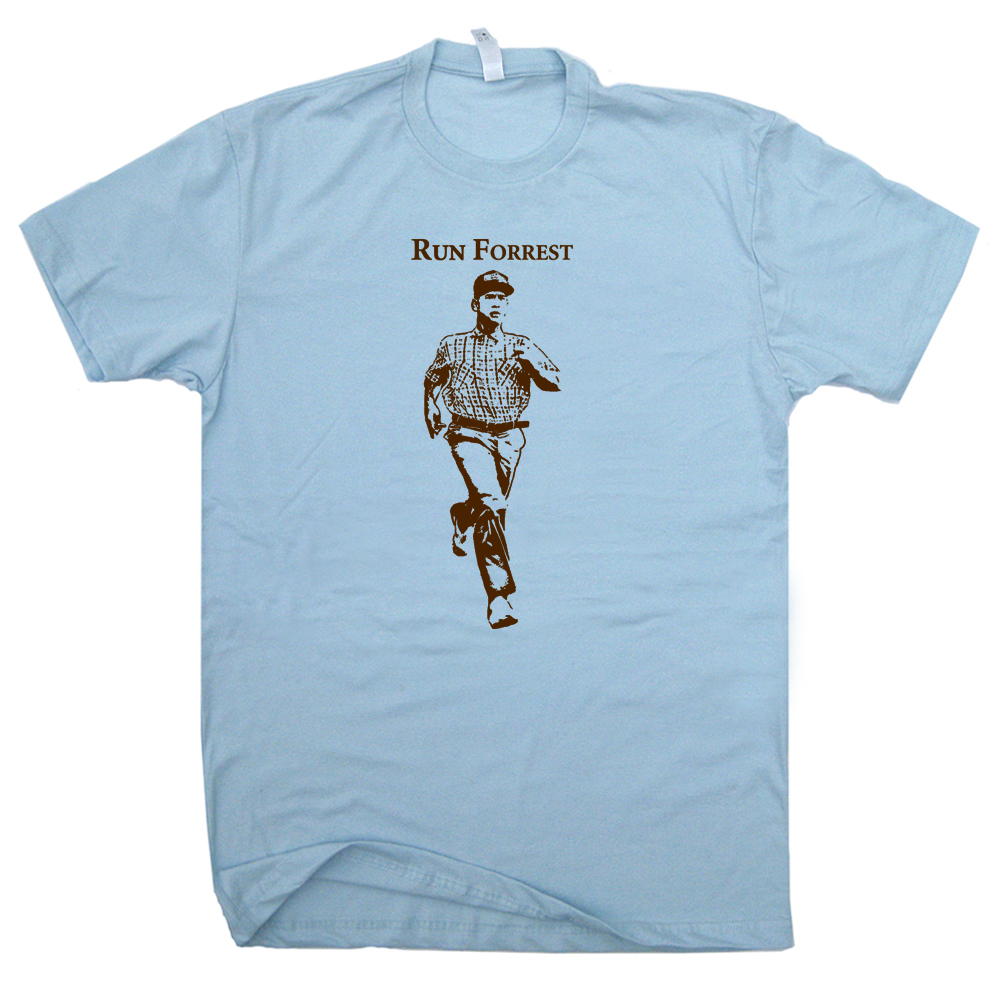 Run Forrest Gump T Shirt | Ironman triathlon T Shirt | Funny Running T ...