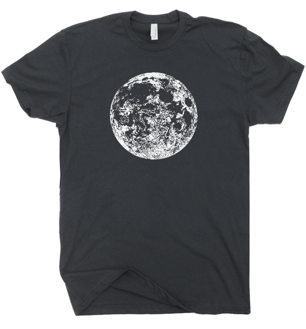 Full Moon T Shirt | Moon Phase T Shirt | Astronomy T Shirt