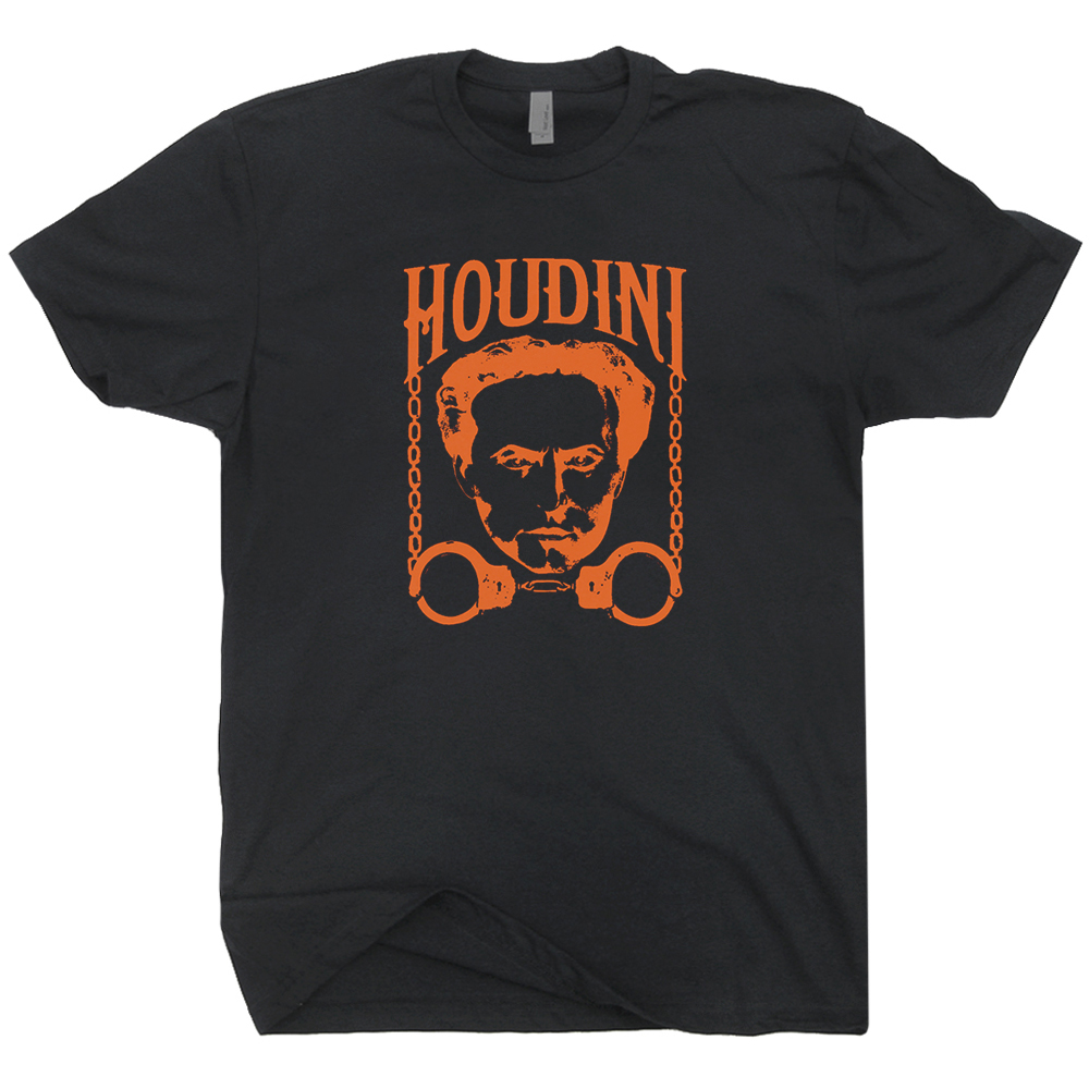 Harry Houdini T Shirt | Magician Shirt | Houdini T Shirt