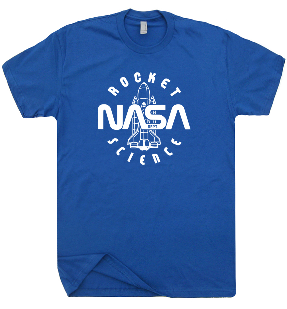 Nasa Logo T Shirt | Nasa Rocket Science T Shirt | Geek T Shirt