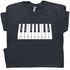 Piano T Shirt | Mozart Shirt | Moog Keyboard Shirt | Piano Keys Graphic ...