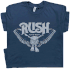 Rush T Shirt | Vintage Band Shirts | Owl Fly By Night