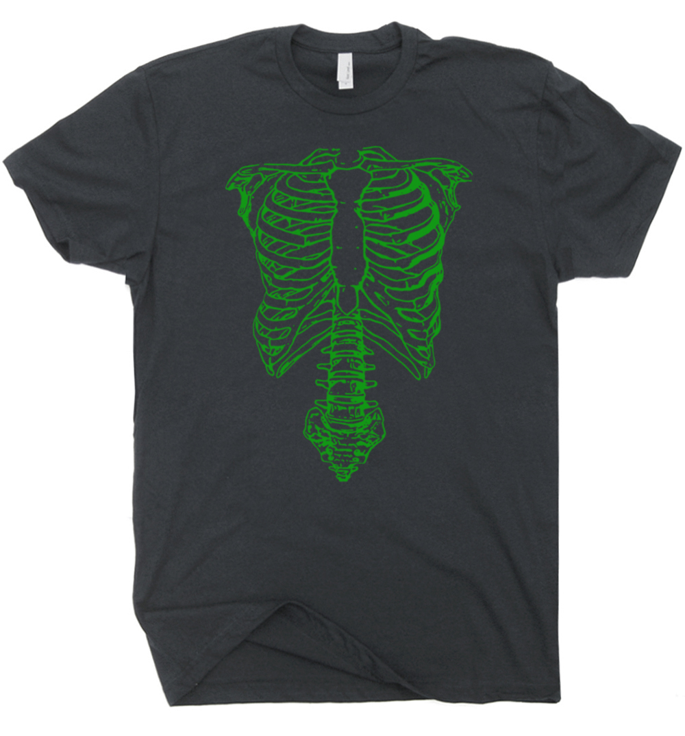 Spinal Tap T Shirt | Green Skeleton T Shirt | Donnie Darko T Shirt