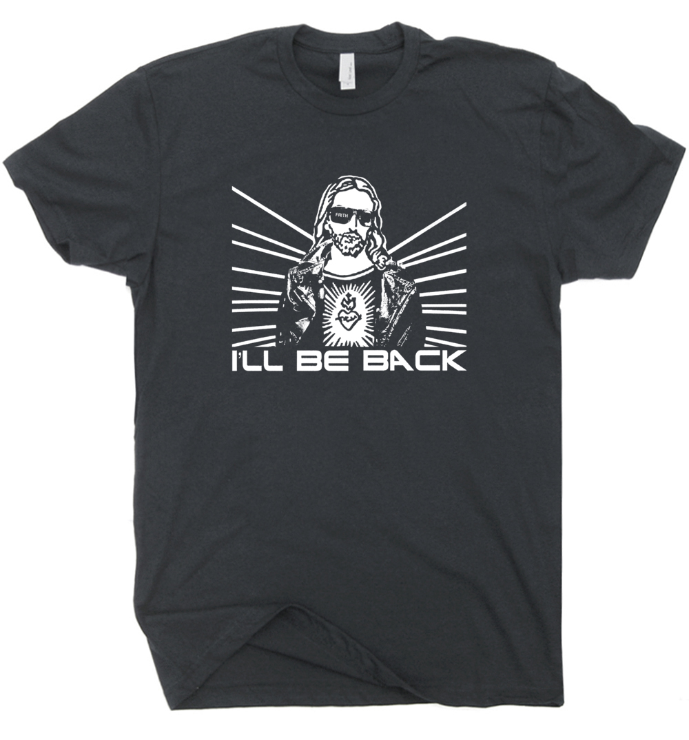 Terminator Jesus T Shirt | Cool Graphic Tees | Funny TShirts