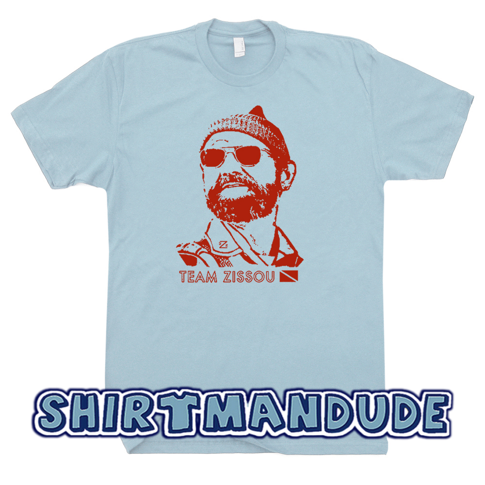 Bill Murray T Shirt | Team Zissou T Shirt | Funny Move T Shirts
