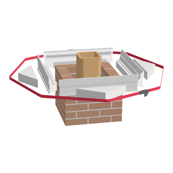 Ahrens Victorian Chimney Crown Form Kit