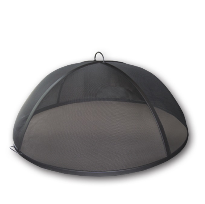 Aspen Industries Master Flame Lift-Off Dome Fire Pit Screen - Stainless ...