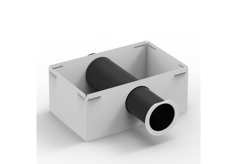 Caddy Top Air Return Plenum Kit for Caddy Advanced Wood Furnaces