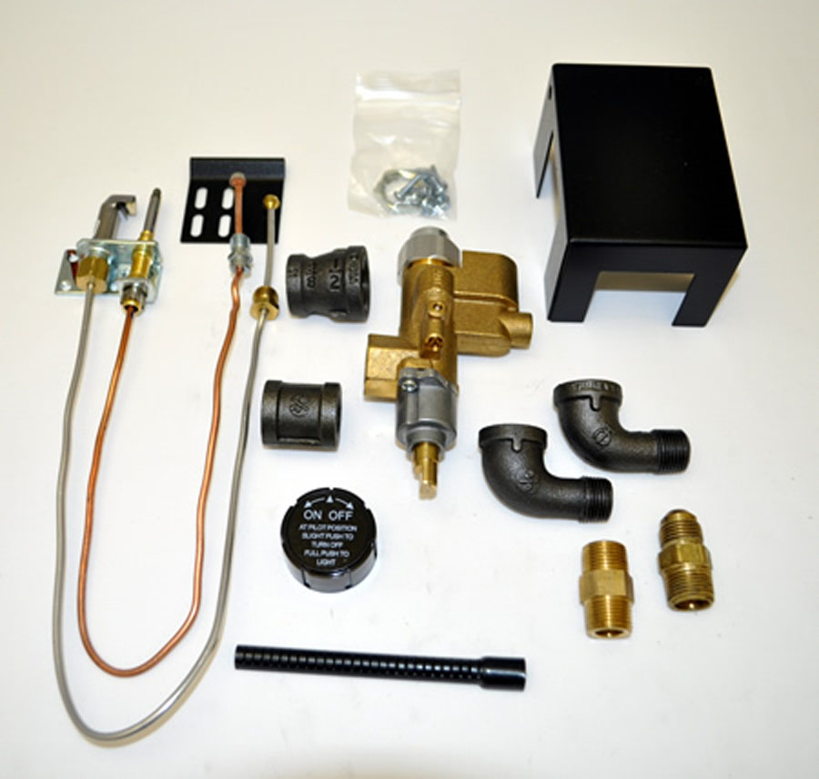 Copreci 83PKN Natural Gas Safety Pilot Kit with Rear Inlet Valve