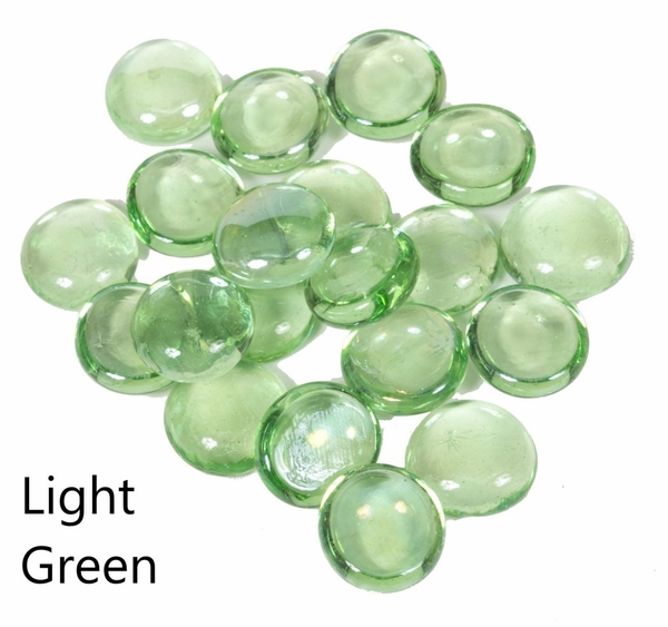 Dagan 3/4 Inch Tempered Glass Fire Beads - 10 Pound Bag