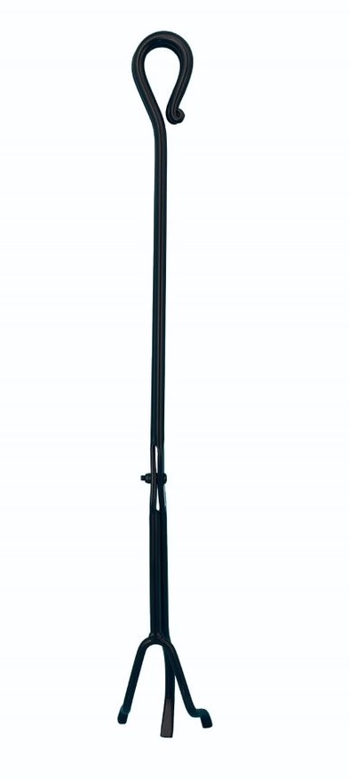 Dagan 30 Inch Wrought Iron Three-Way Fireplace Log Tongs