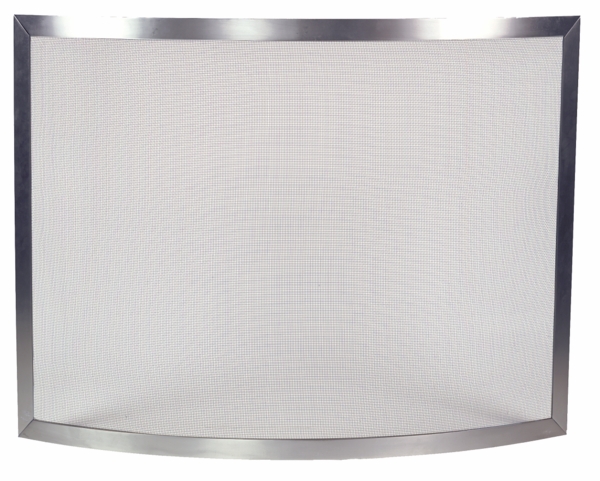 Dagan 39 Inch Bowed Fireplace Screen