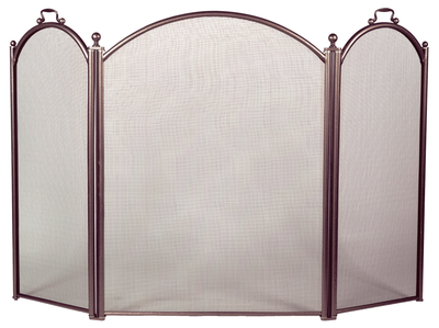 Dagan 52 Inch Arched Bronze Fireplace Screen