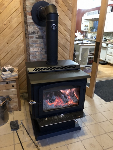 Drolet HT-3000 Extra Large Wood Burning Stove