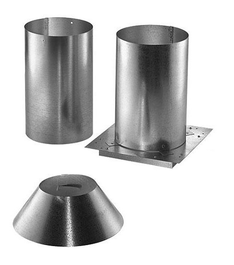 Dura-Vent DirectVent Pro Attic Insulation Shield - For Vent Pipes with ...