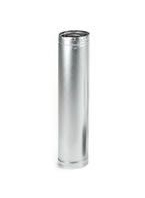 Dura-Vent DirectVent Pro Galvanized 48-Inch Vent Pipe with 4-Inch Inner ...