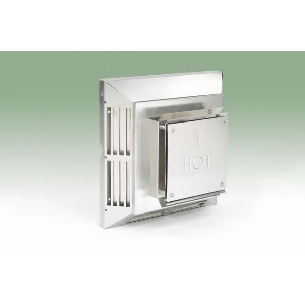 Dura-Vent DirectVent Pro Horizontal Aluminum High-Wind Vent Rain Cap ...