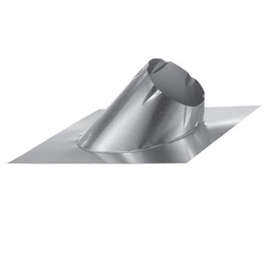 DuraVent DuraTech All-Fuel Aluminum 13/12 to 18/12 Pitch Large Base ...
