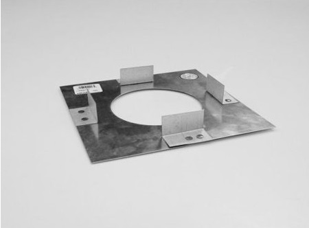 DuraVent DuraTech All-Fuel Chimney Firestop - For 6-Inch Inner Diameter ...