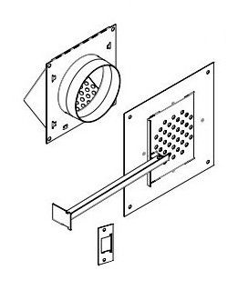Empire Fresh Air Kit - For Fireboxes and Fireplaces