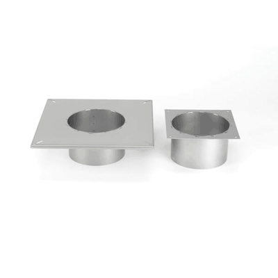 Enervex 8 Inch Stainless Steel Exhausto Chimney Fan Adapter for RS9 Fans