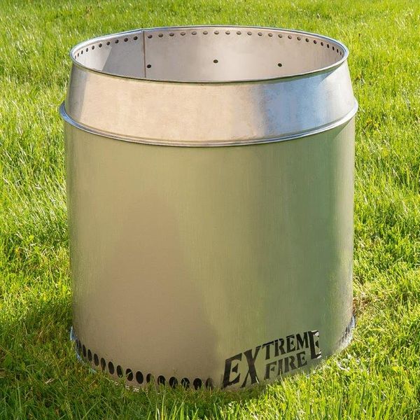 Extreme Fire Smokeless Stainless Steel Fire Pit