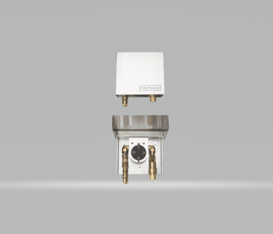 Fire Magic Gas Connection Box with 1-Hour Timer