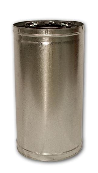 Superior 8DM 8-Inch Inner Diameter Standard Chimney Venting Pipe for ...