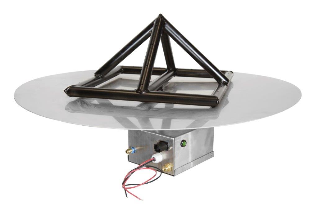 Grand Canyon 24 Inch Outdoor Vented Teepee Fire Pit Kit with Weather ...