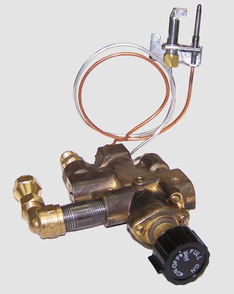 Hargrove Natural Gas Safety Pilot Kit with Manual Controls -For 18 Inch ...