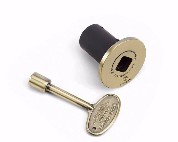 Hearth Products Controls Flange Kit with Decorative Key & Flange - For ...
