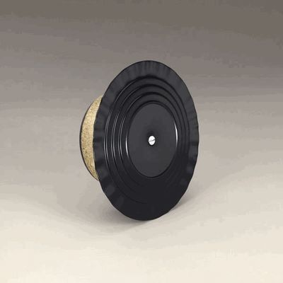 Insul-Plug Black Masonry Chimney Thimble Hole Plug - 6-Inch Diameter ...