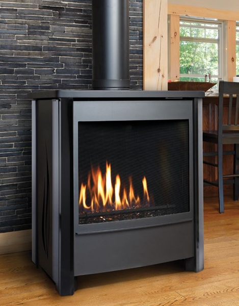 Kingsman 26 Inch Direct Vent Gas Heating Stove - Millivolt