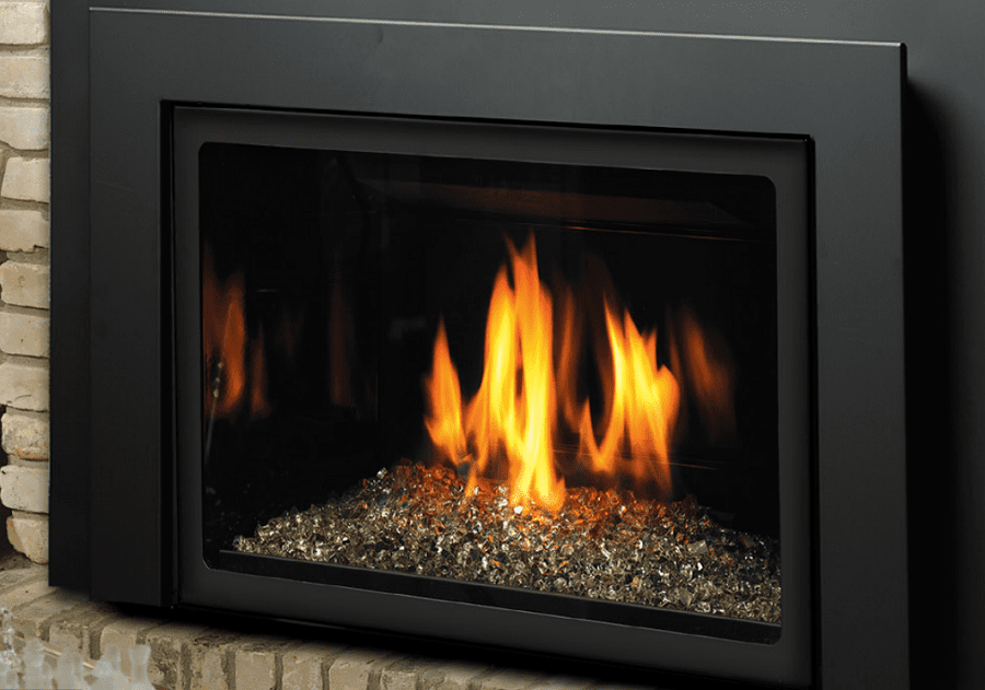 Kingsman IDV26 Direct Vent Gas Fireplace Insert - Proflame 2 IPI