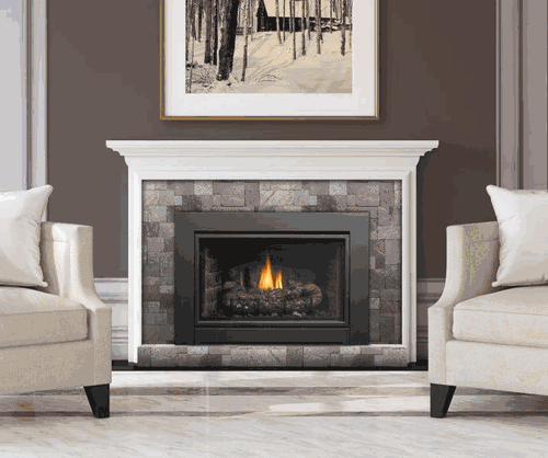 Kingsman IDV44 Direct Vent Gas Fireplace Insert - IPI Pilot