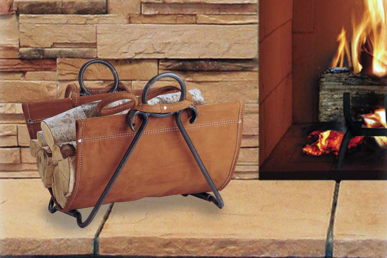 Fireplace Log Holders & Indoor Firewood Racks: 100+ For You