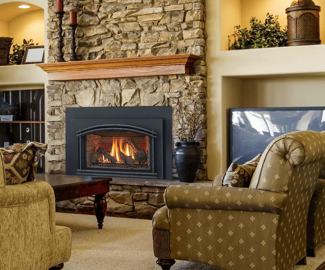 Majestic 35 Inch Trilliant Direct Vent Natural Gas Fireplace Insert ...