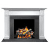 Majestic Acadia B Primed MDF Wood Fireplace Mantel