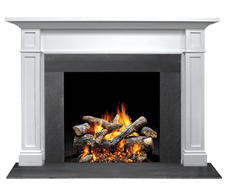 Majestic Acadia B Primed MDF Wood Fireplace Mantel