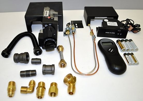 Maxitrol Modulating Natural Gas Millivolt Valve Kit with Acumen Remote ...