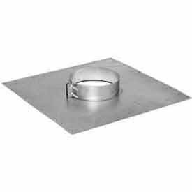 Metal-Fab Type B Round Chimney Pipe Support Plate - For Chimney Pipes ...