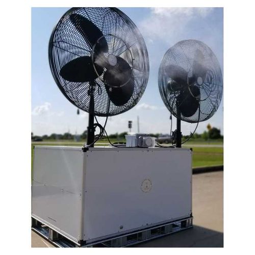 MistCooling 48 Inch Industrial Portable Misting Fan System with 100 ...