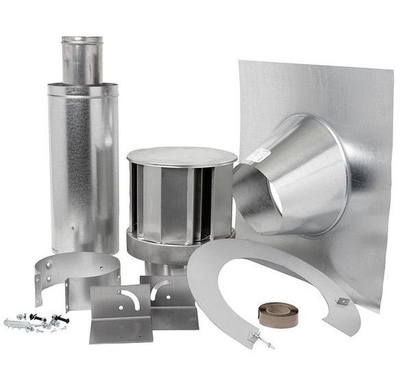 Napoleon 1/12 to 7/12 Pitch Direct Vent Roof Termination Kit - For ...