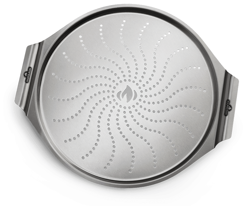 Napoleon Grills 14 Inch Stainless Steel Pizza Pan