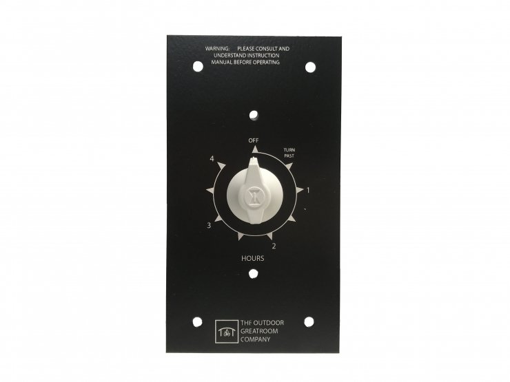 Outdoor Greatroom Company Four Hour Timer for Direct Spark Crystal Fire ...